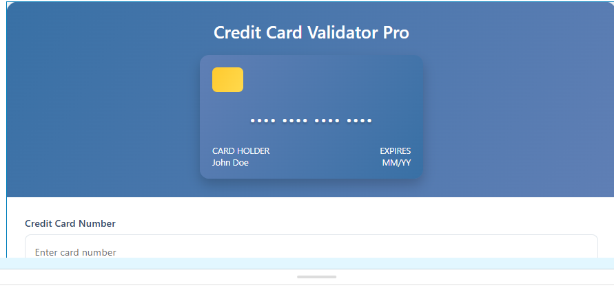 Credit Card Validator – Check Card Numbers Safely (2025)